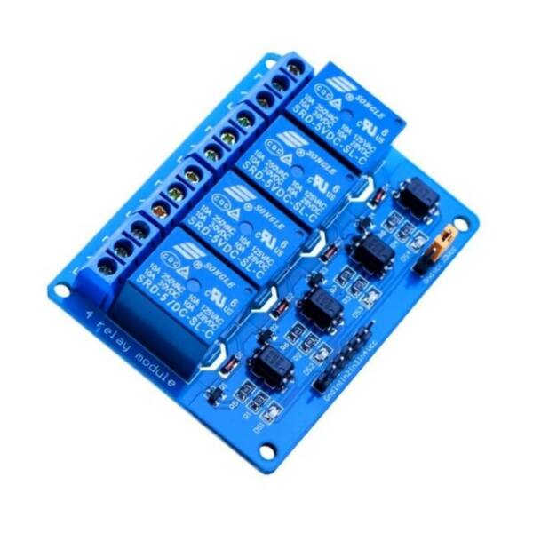 5V 4 Channel Relay Module – Prime Productions